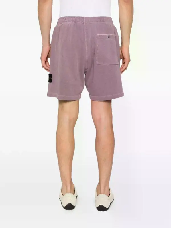 Stone Island Logo-patch Shorts