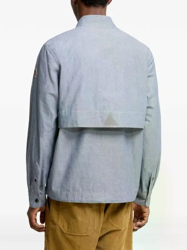 Moncler Chambray Long Sleeve Shirt