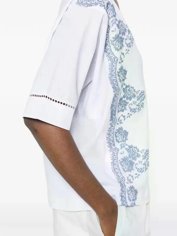 ERMANNO FIRENZE Floral-print T-shirt