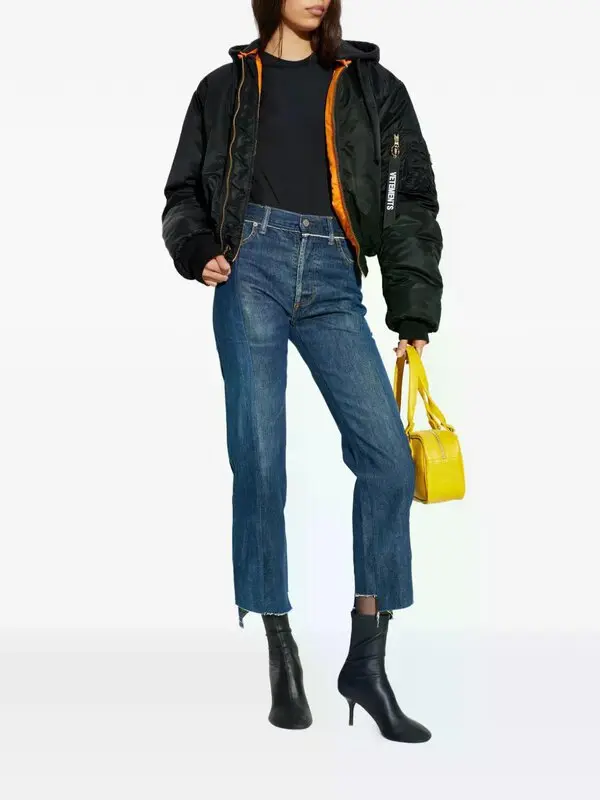 Vetements Frayed Jeans