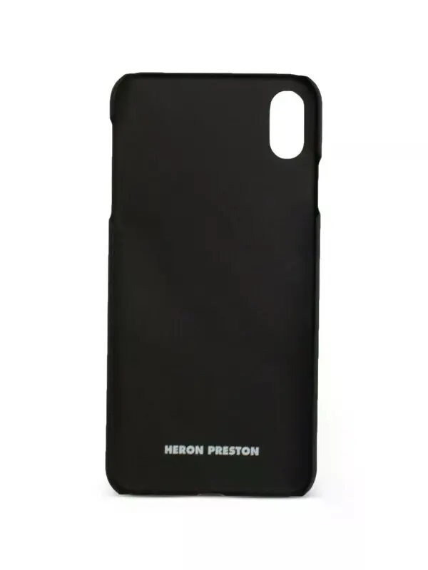 Heron Preston X Nasa Printed Iphone Xr Phone Case - Black