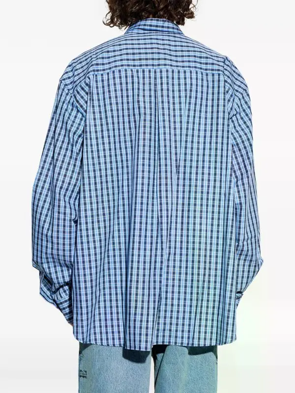 Vetements Checked Button-fastening Shirt