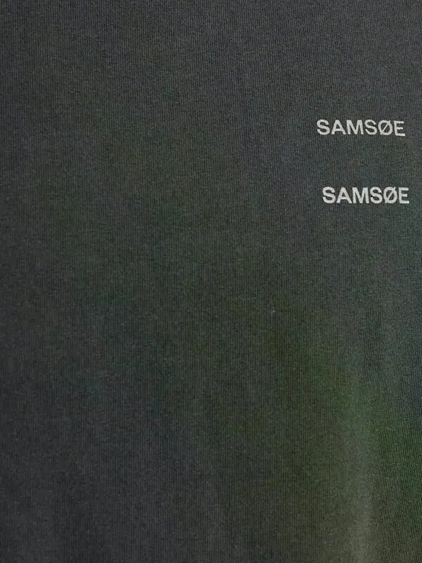 SAMSOE SAMSOE Logo-detail T-shirt