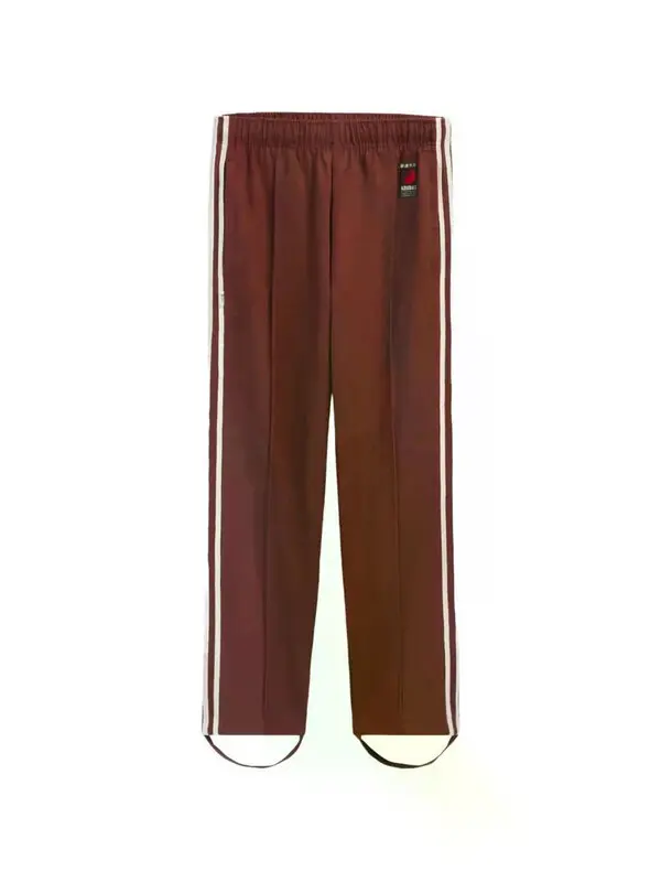 Adidas X Edison Chen Clot Stripe Trousers - Brown