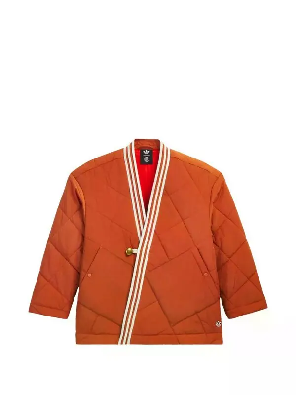 Adidas X X Clot Quilted Wrap Jacket - Red