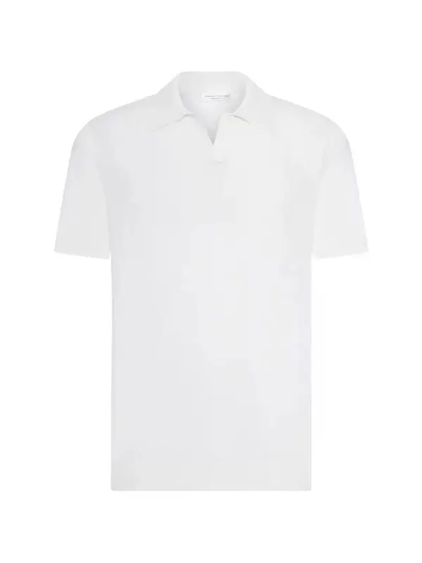 ROBERTO COLLINA V-neck T-shirt - White