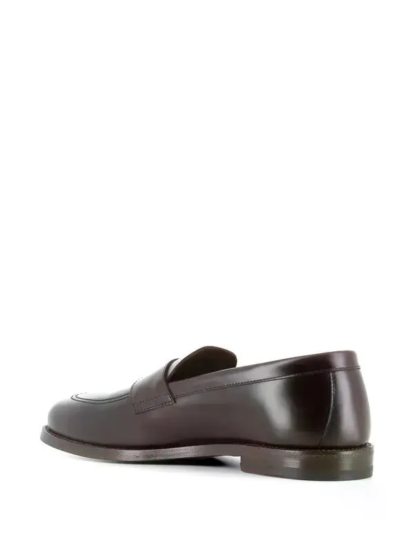 HENDERSON BARACCO Leather Penny Loafers