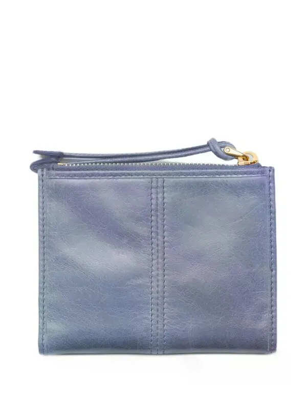 Prada Small Leather Wallet - Blue