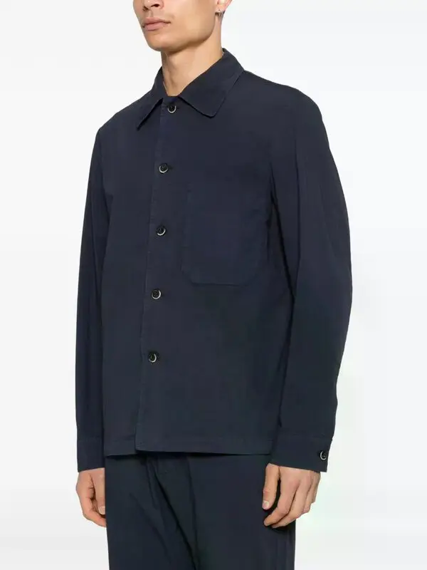Barena Venezia Pocket Button Shirt - Blue