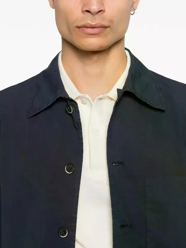 Barena Venezia Pocket Button Shirt - Blue