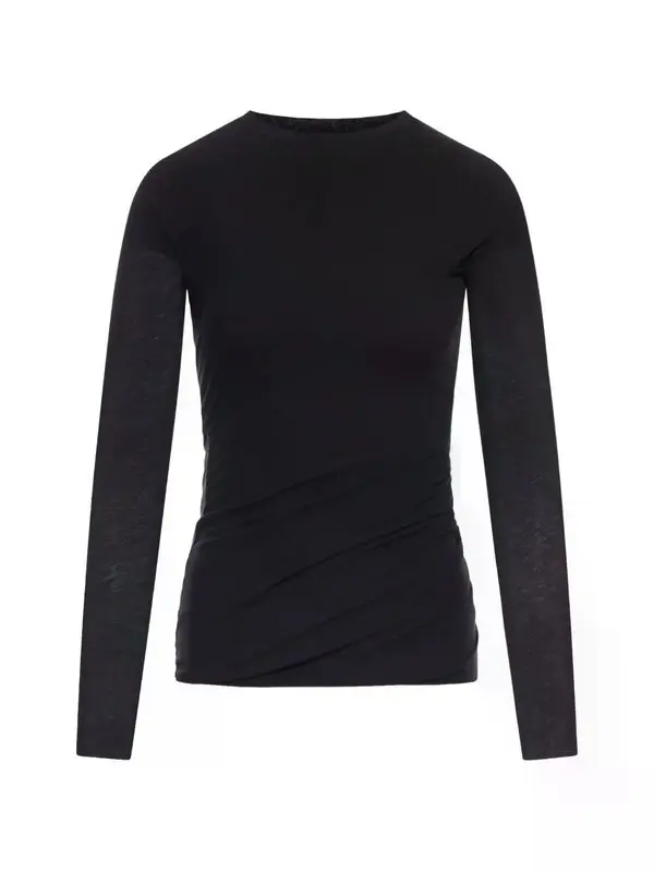 JIL SANDER Long-sleeved Top - Black
