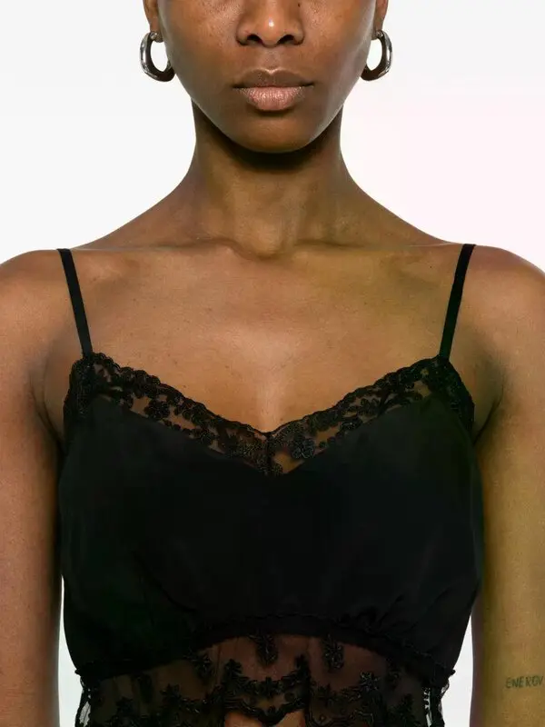 Simone Rocha Lace-trim Top