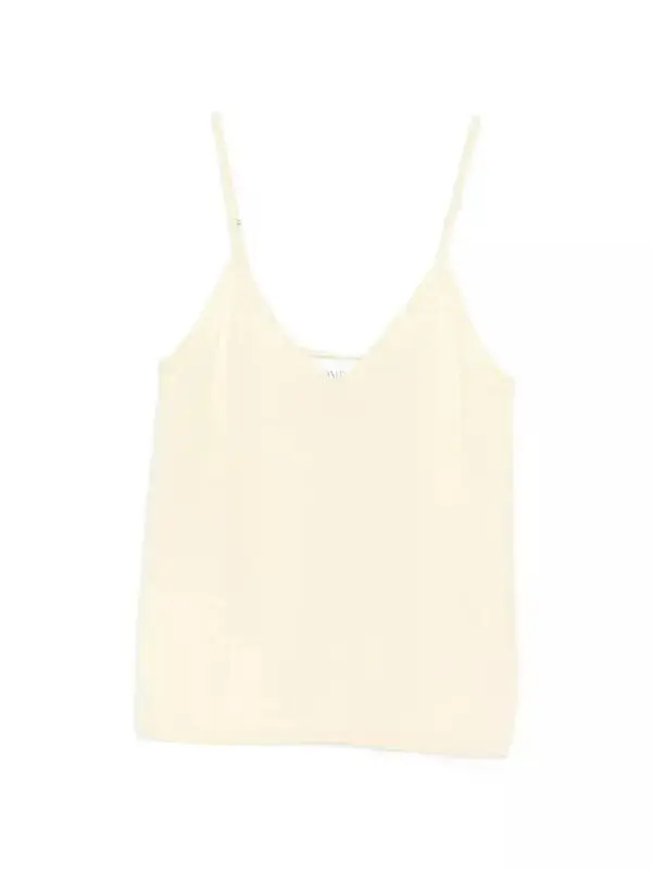 Eric Bompard V-neck Straps Top