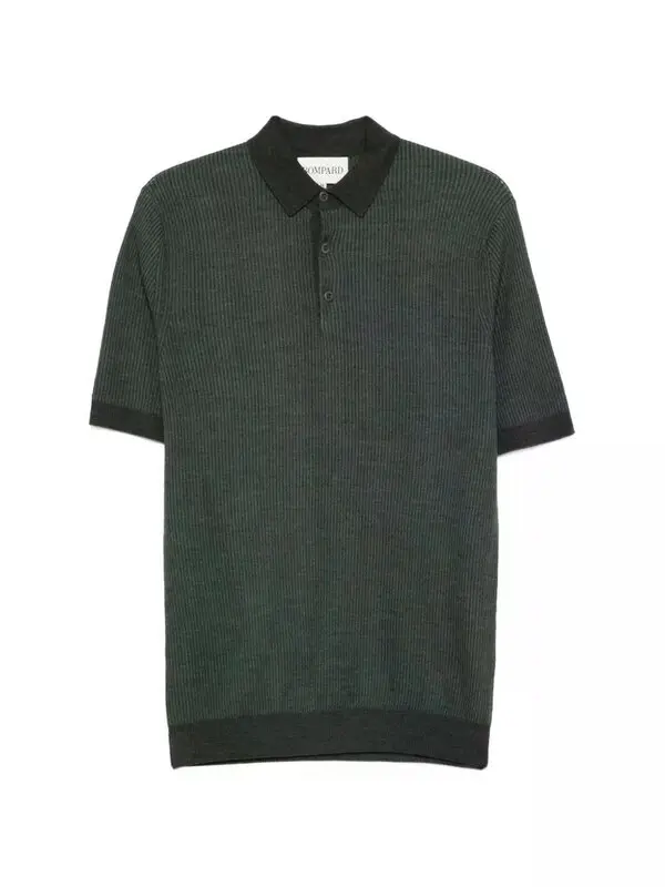 Eric Bompard Ribbed Polo Shirt