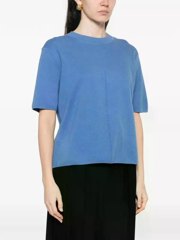 Eric Bompard Round-neck T-shirt - Blue