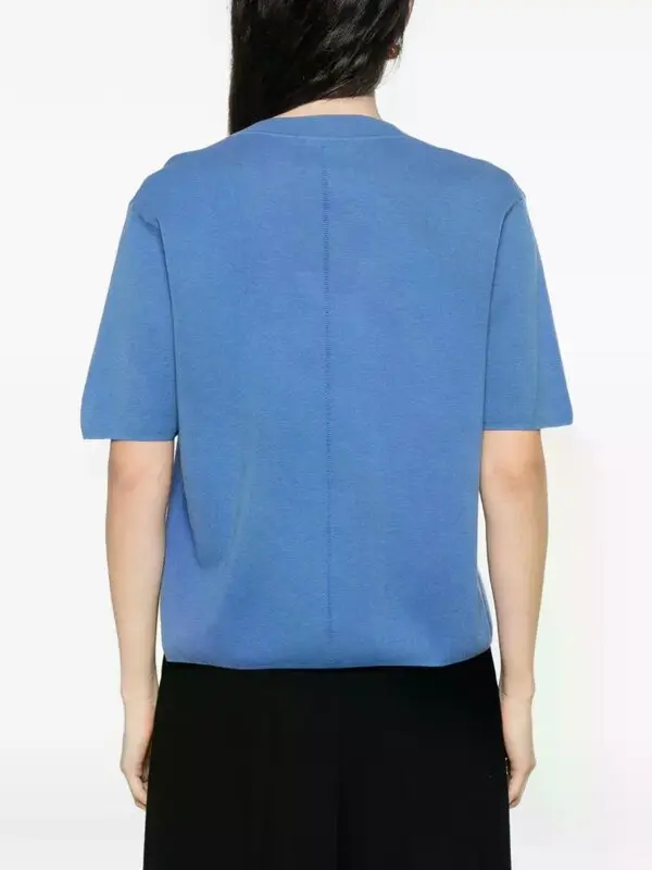 Eric Bompard Round-neck T-shirt - Blue