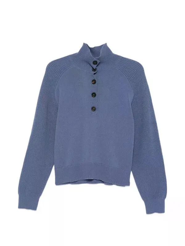 Eric Bompard Buttoned Sweater