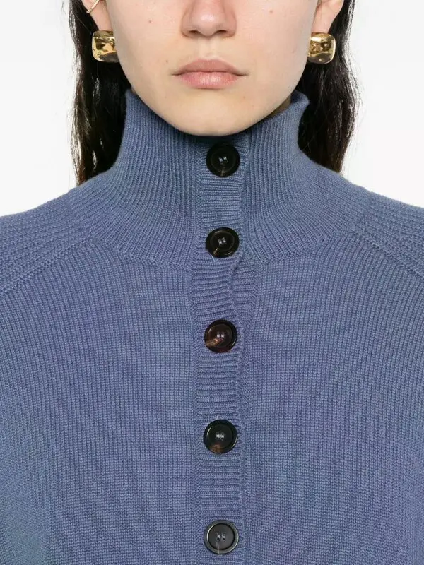 Eric Bompard Buttoned Sweater