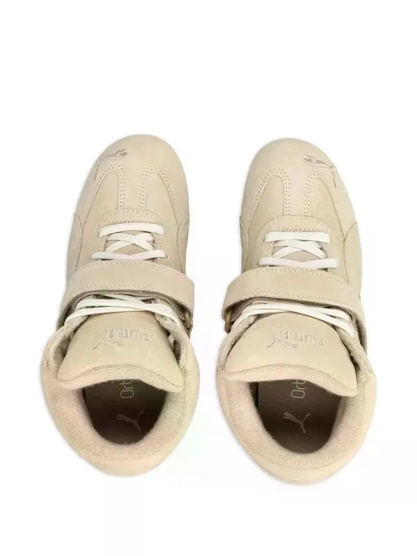PUMA Speedcat Wedge Leather Sneakers - Neutrals