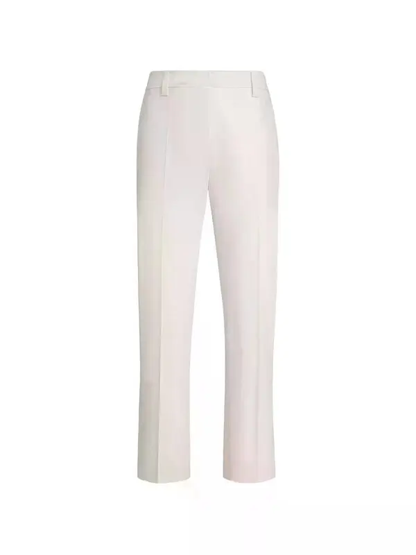 Brunello Cucinelli Cotton Twill Trousers - Neutrals