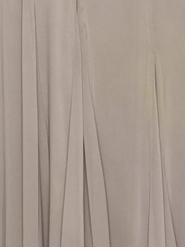 ROTATE BY BIRGER CHRISTENSEN Chiffon Maxi Strap Dress - Grey