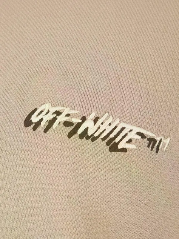 Off-White Stone Embroidered Hoodie