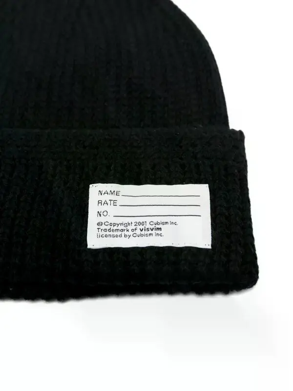 Visvim Label-detail Beanie
