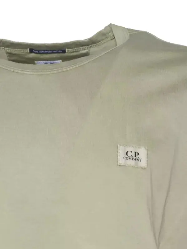 C.P. COMPANY Logo-patch T-shirt