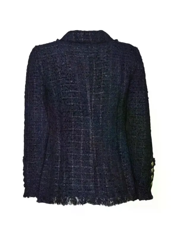 CHARLOTT Frayed Hem Jacket
