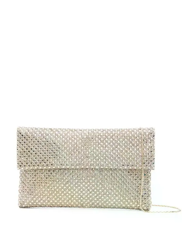TWENTY FOURHAITCH Morna Embellished Clutch Bag - Gold