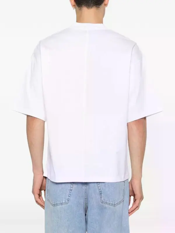 PAOLO PECORA Round-neck T-shirt - White