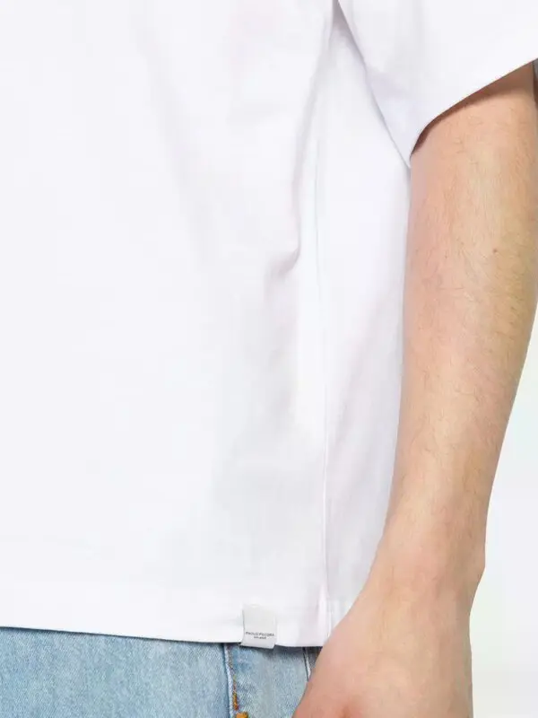 PAOLO PECORA Round-neck T-shirt - White