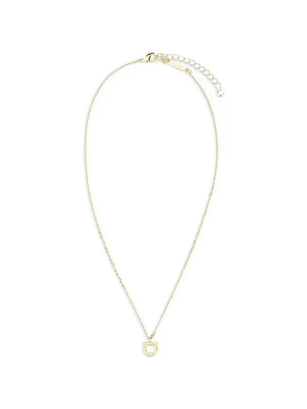 FERRAGAMO Gancini-pendant Necklace - Gold