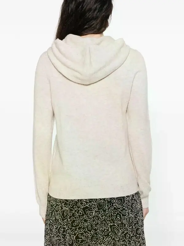 Eric Bompard Zip Hooded Cardigan
