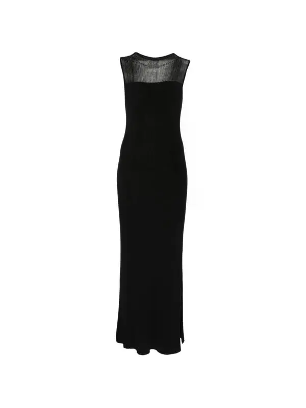 Eric Bompard Ribbed Maxi Dress