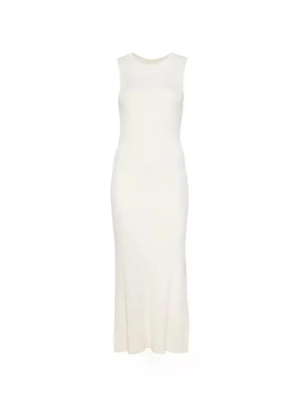 Eric Bompard Ribbed Midi Dress