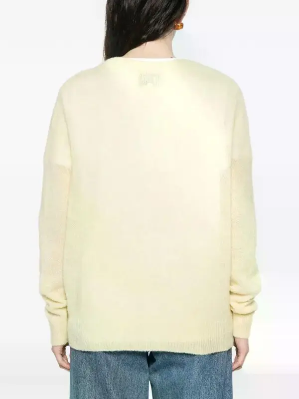 Eric Bompard Round-neck Sweater - Yellow