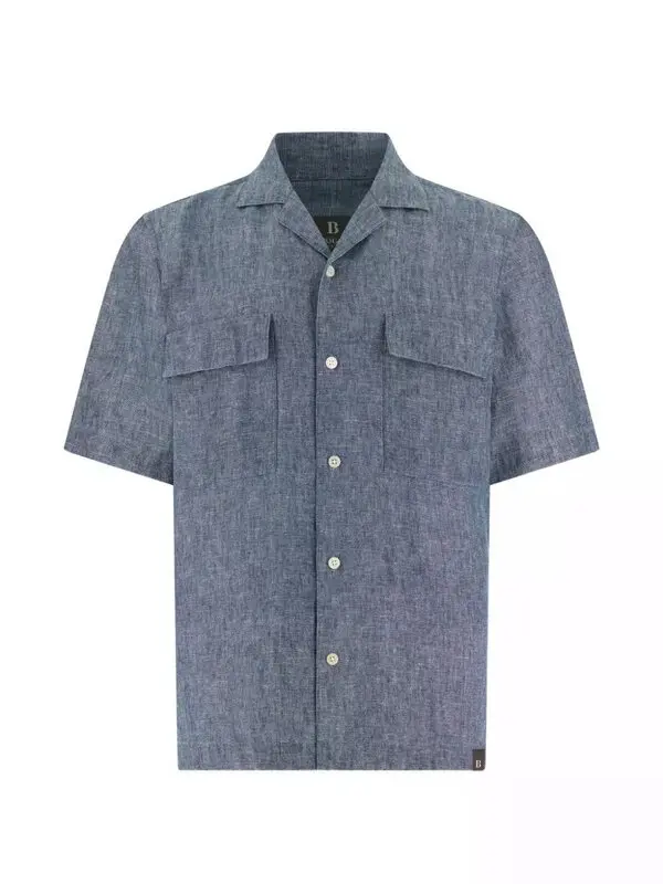 Boggi Milano Camp Collar Shirt