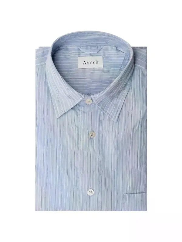 AMISH SUPPLIES Striped Shirt - Blue
