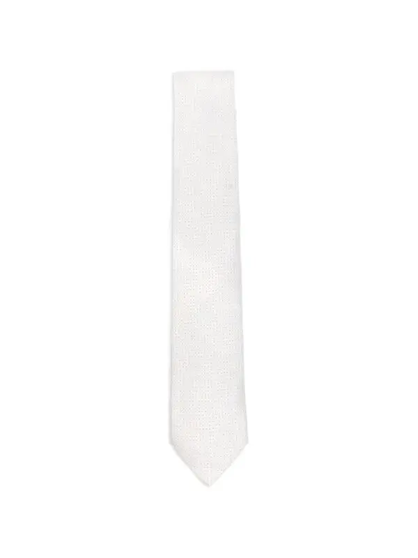 Giorgio Armani Dotted Neck Tie - Neutrals