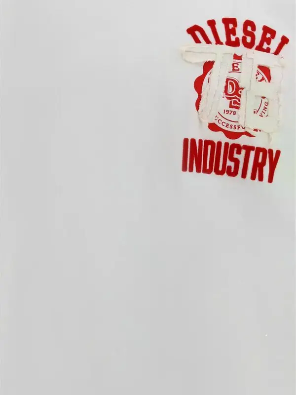 DIESEL® T-norm-v14 Logo Applique T-shirt