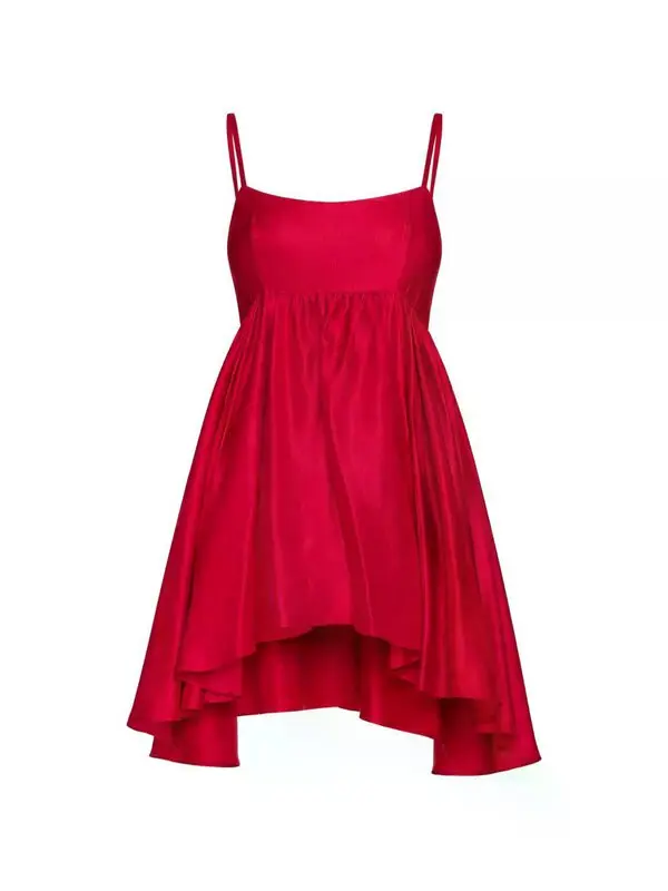 Azeeza Sleeveless Mini Dress - Red