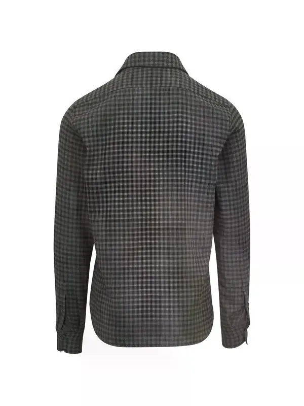 Kiton Plaid Flap-pocket Jacket