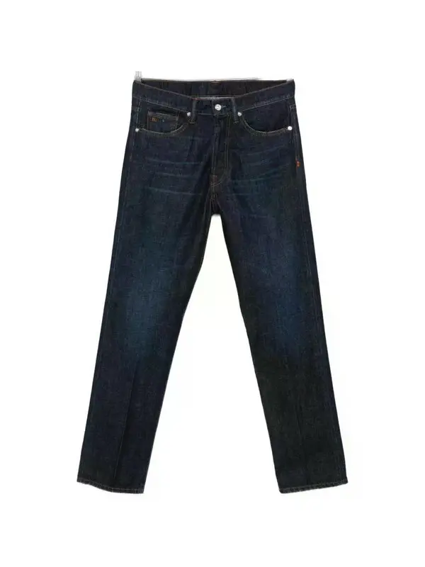 NINE:INTHE:MORNING Nathan Dark Denim Jeans - Blue