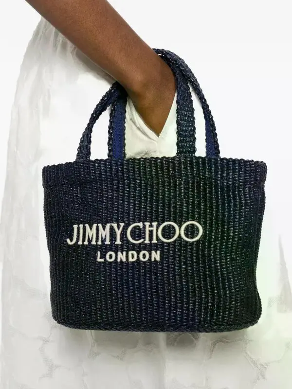 JIMMY CHOO Logo Tote Bag