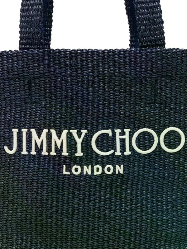 JIMMY CHOO East-west Logo Tote - Blue