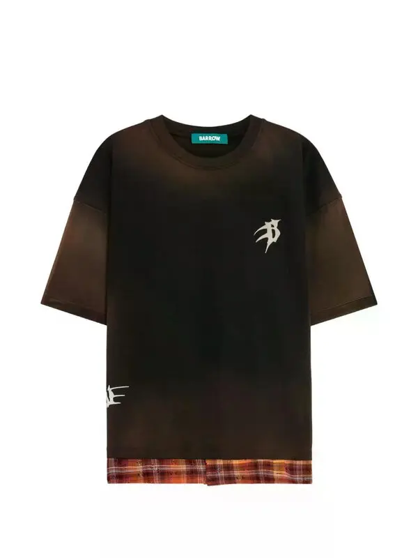 BARROW Graphic T-shirt - Brown