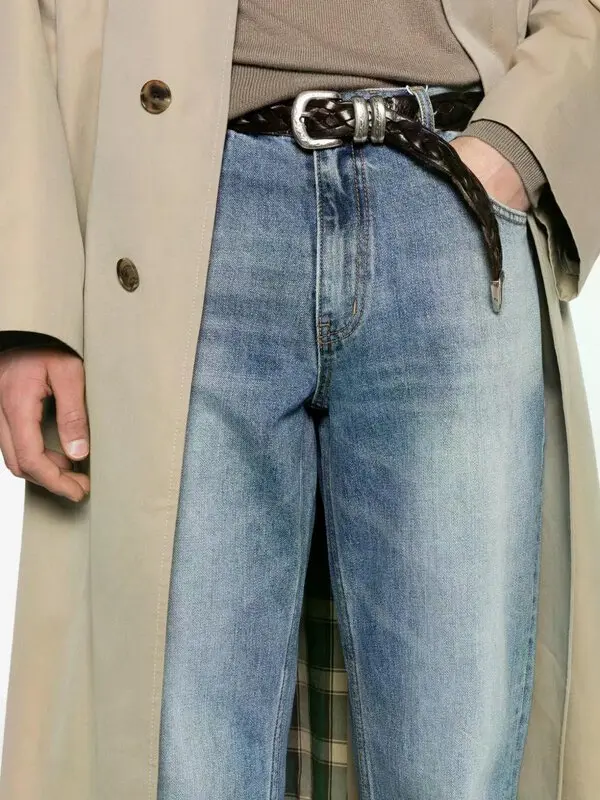 TONYWACK Cotton Wide-leg Jeans
