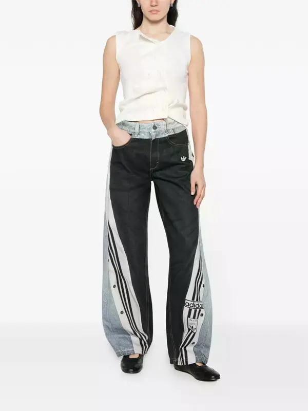 Adidas Adibreak Buttoned Striped Jeans