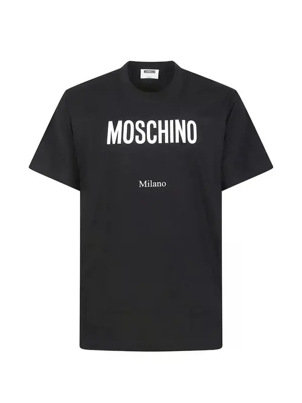 Moschino Logo-print T-shirt - Black